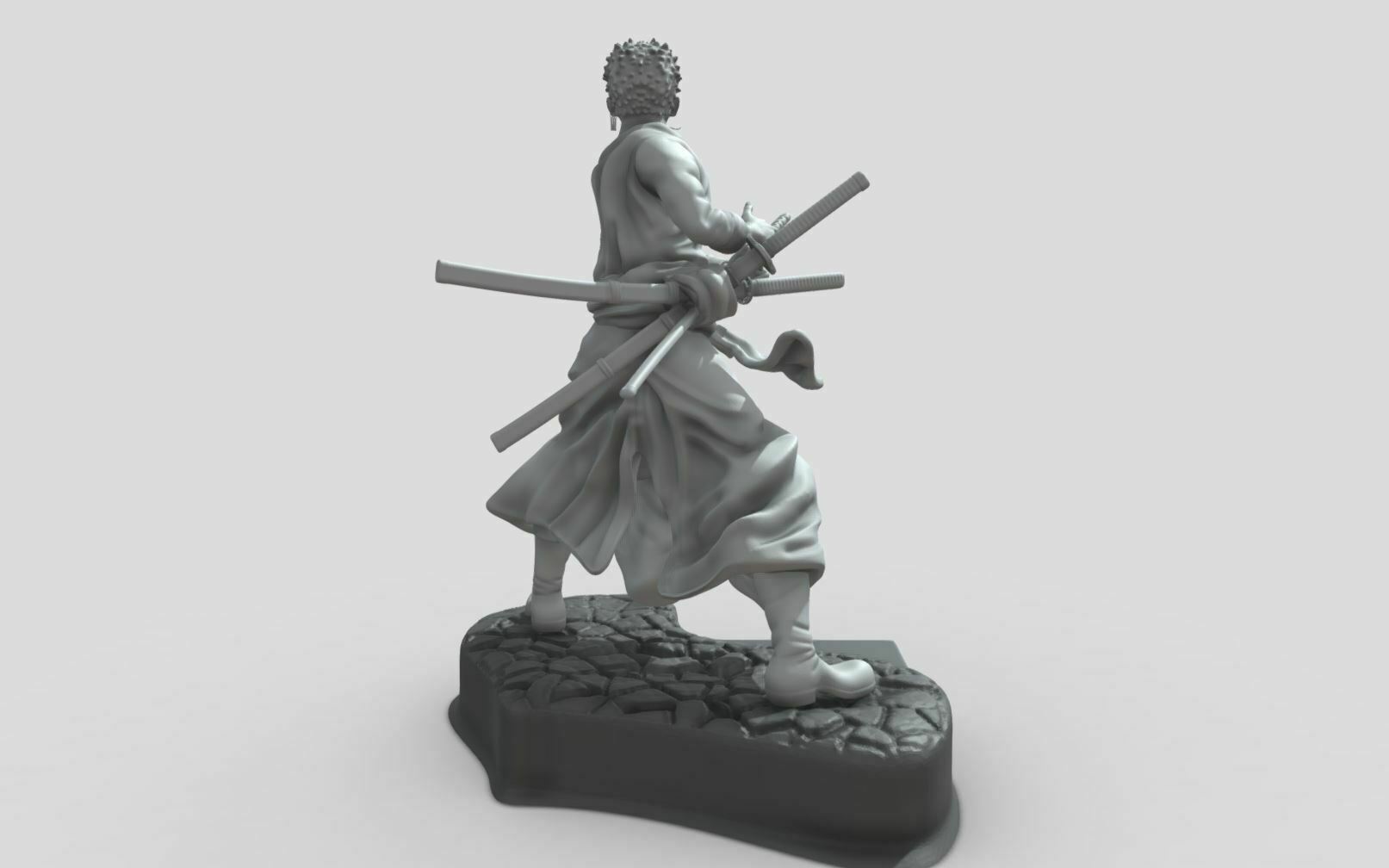 STL file RORONOA ZORO ONE PIECE - 3D PRINTING 🧸 ・3D printing model to ...