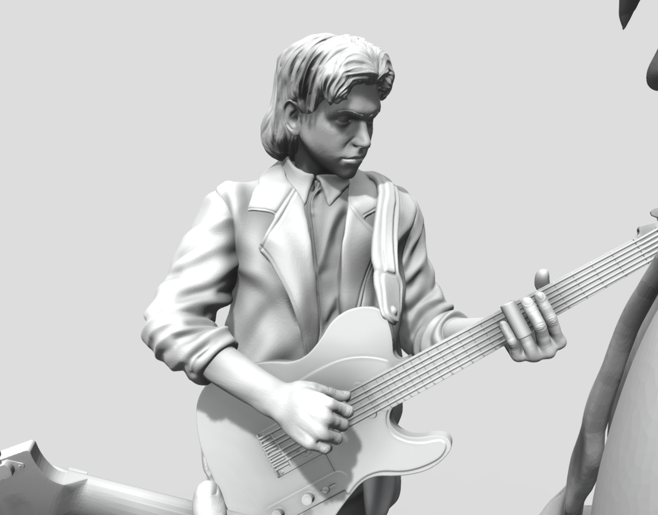 3D file Steve Vai vs Ralph Macchio 3D printing 🏫 ・Design to download ...