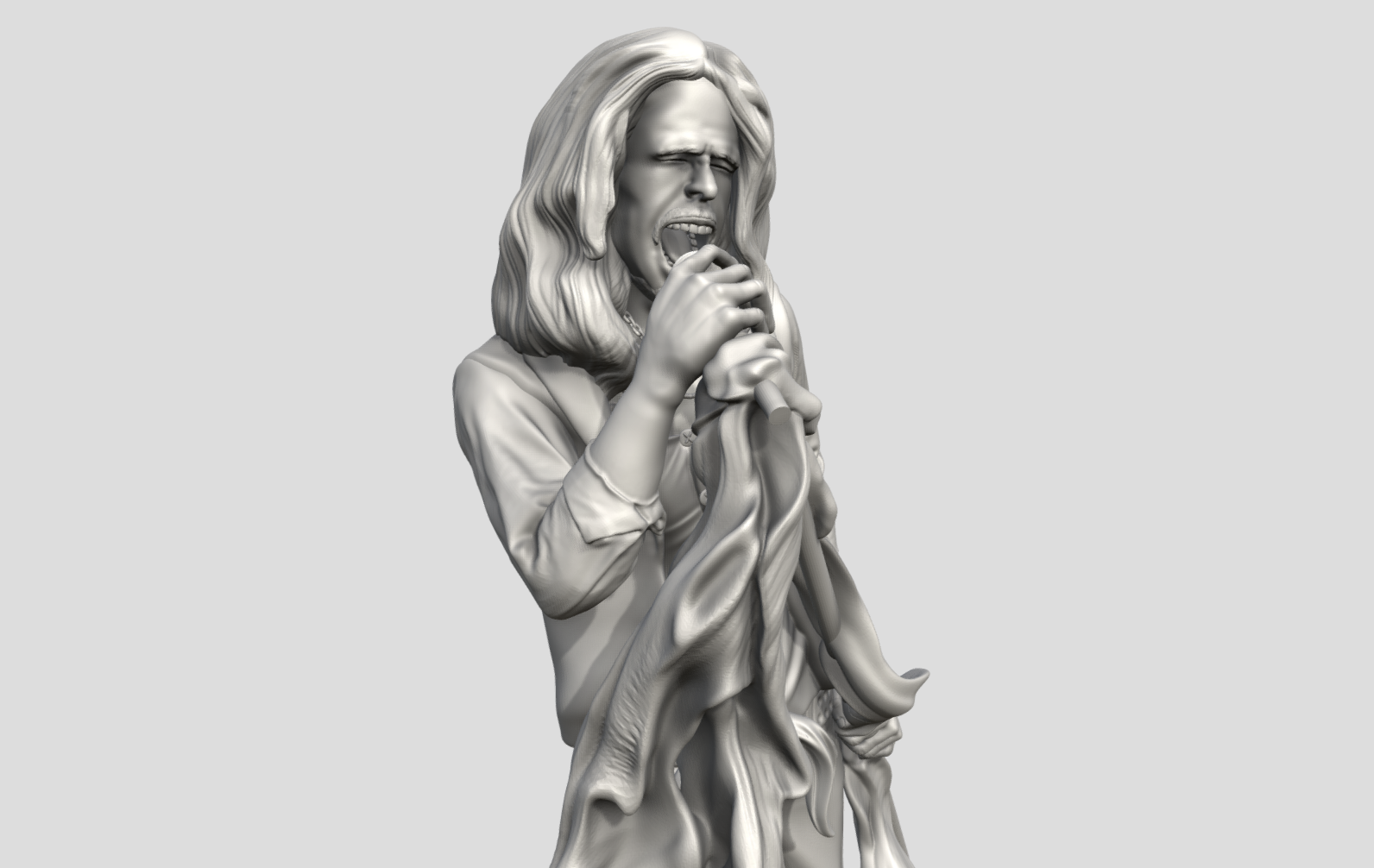 STL file steven tyler Aerosmith - 3dprinting 🎸 ・3D print model to ...