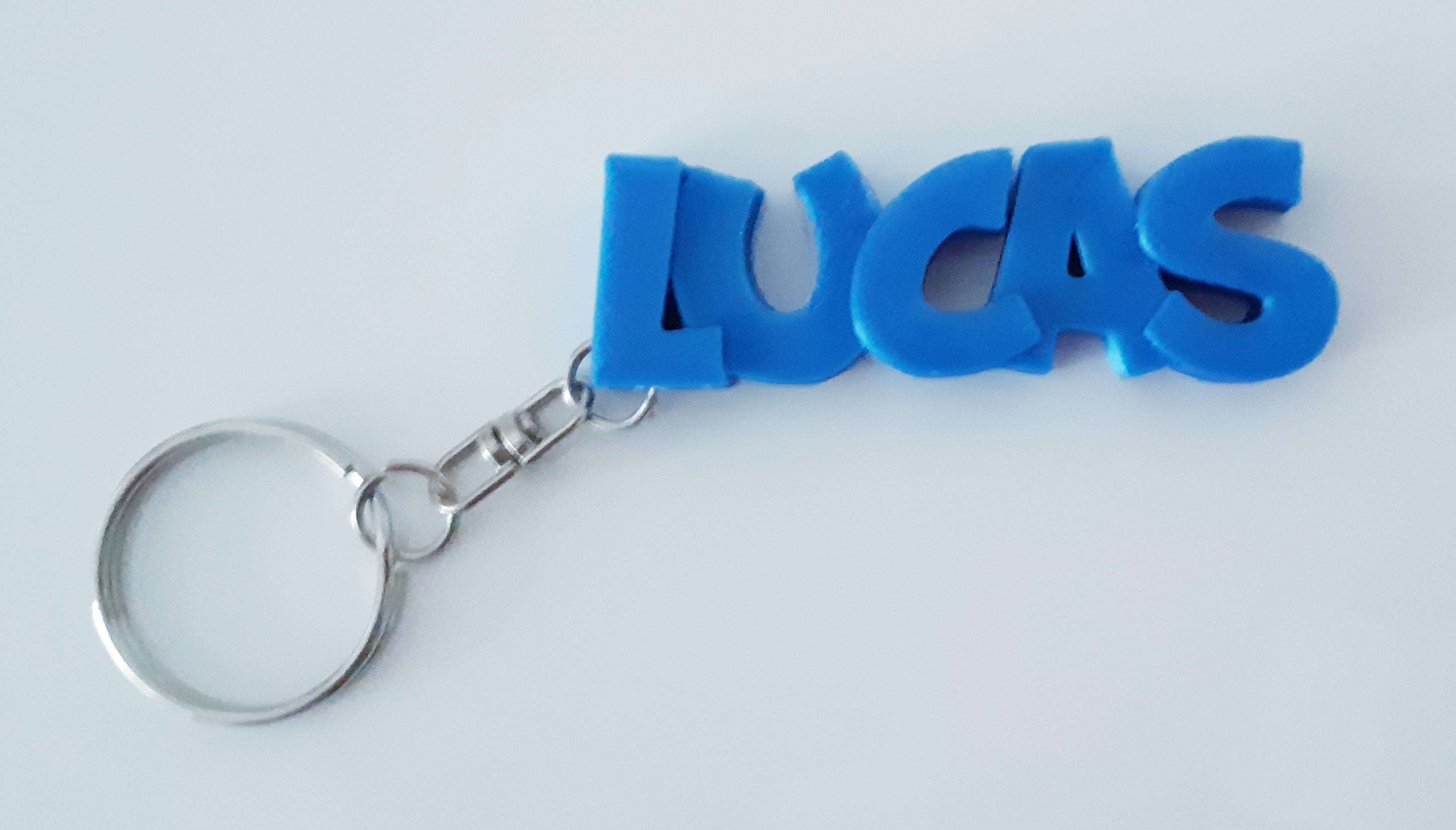 🔑 LUCAS key ring・Archivo STL para ・Cults