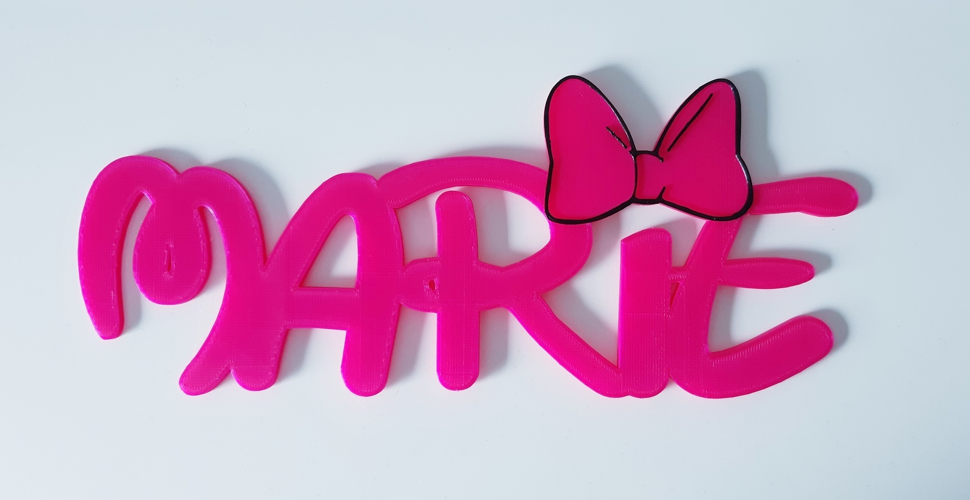 STL-Datei First name Marie disney 🏠 ・Design für den 3D-Druck zum ...