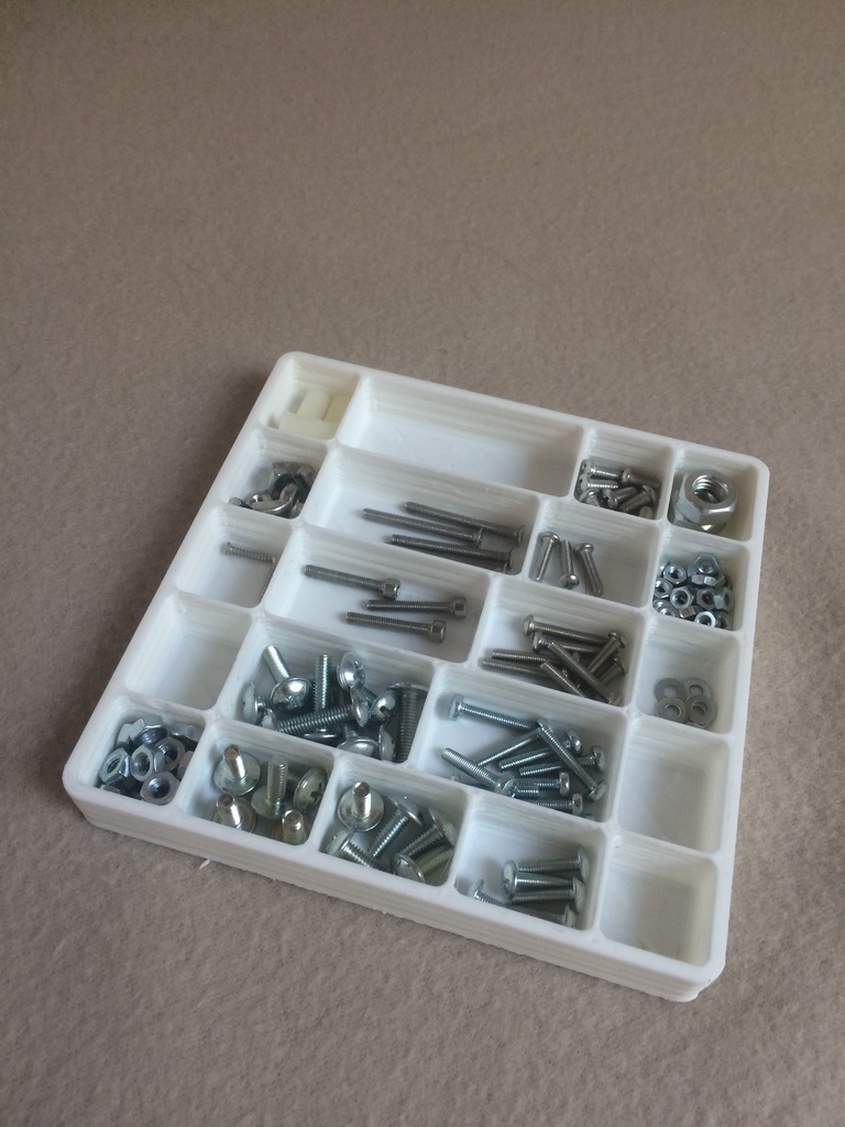 3D printed M3 Screw Organizer・Cults
