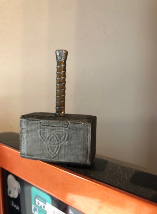3D printable Mjolnir・Cults