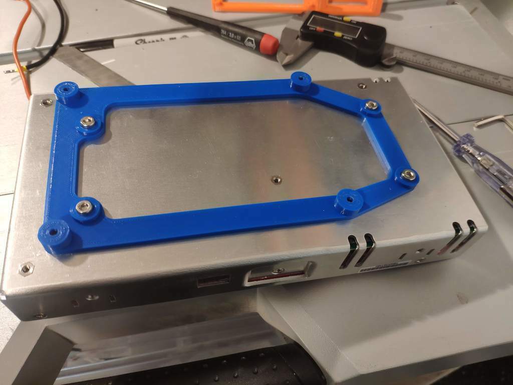 Free 3D file (Updated) MeanWell LRS-350 / RSP-320 power supply adapter for Anycubic i3 Mega ...