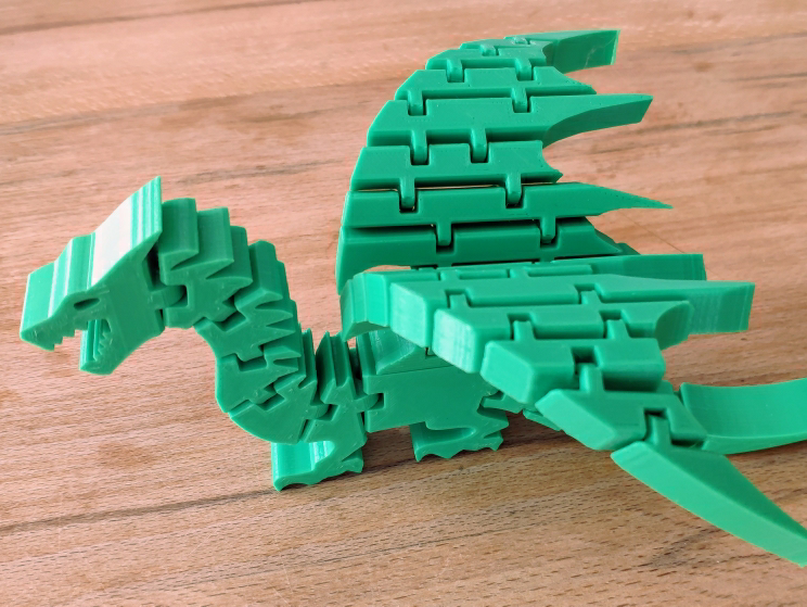 3D printing Flexi-Dragon・Cults