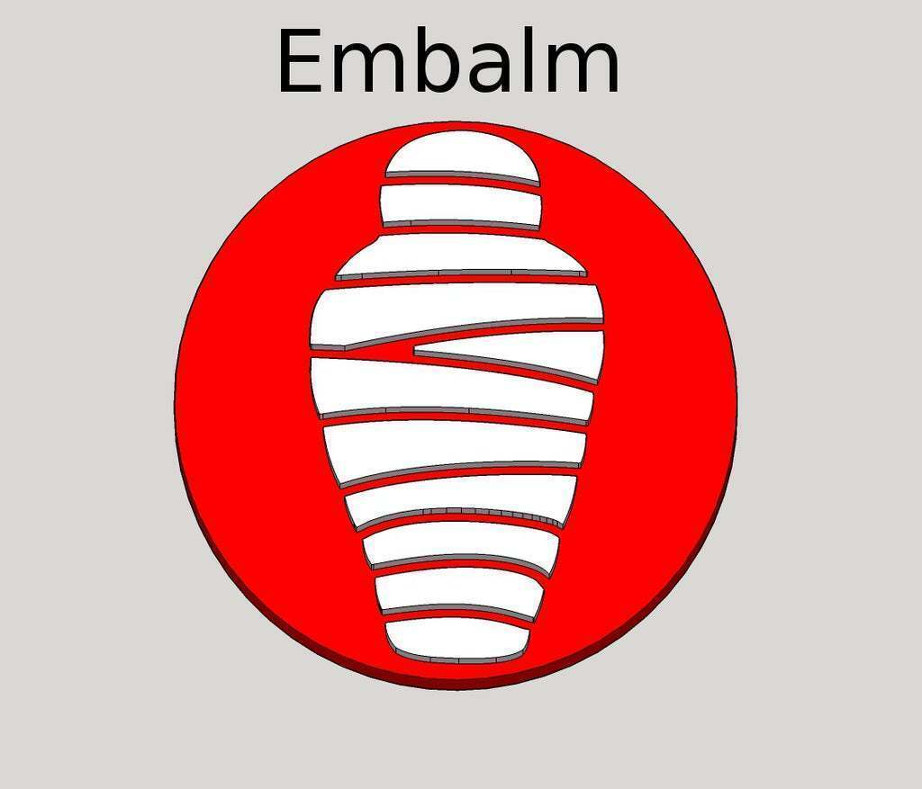 Free STL file Embalm Counter for Magic: The Gathering Amonkhet MtG # ...