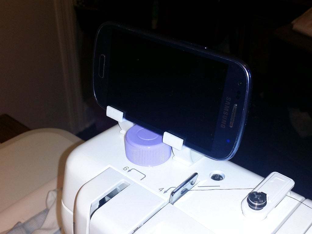 🪡 Sewing Machine Cell Phone Stand, iPhone, Android, Janome・Free STL ...
