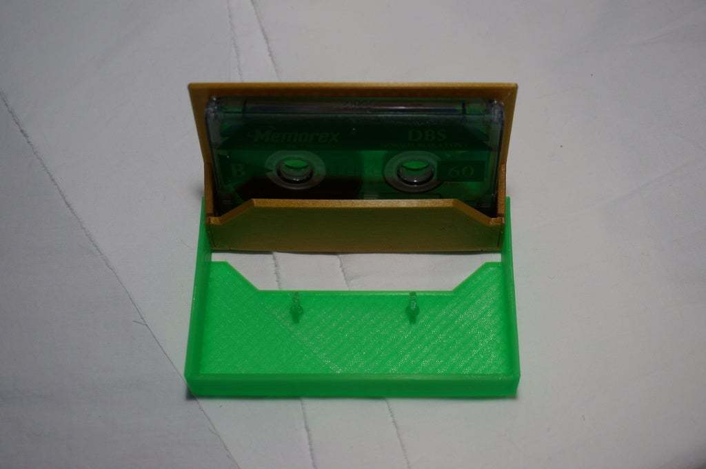 📼 Cassette Tape Case with Customizable Logos / Album Art・Free STL File ...