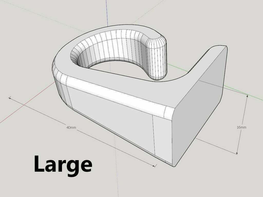 Free STL file Utility Hook / Hanger / Cord & Cable Management - Mounts ...