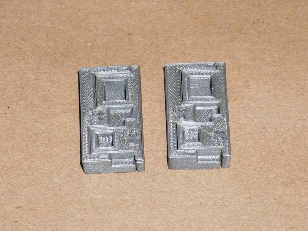 Free STL file Calibration box to fine tune Default Extrusion Width, X/Y ...