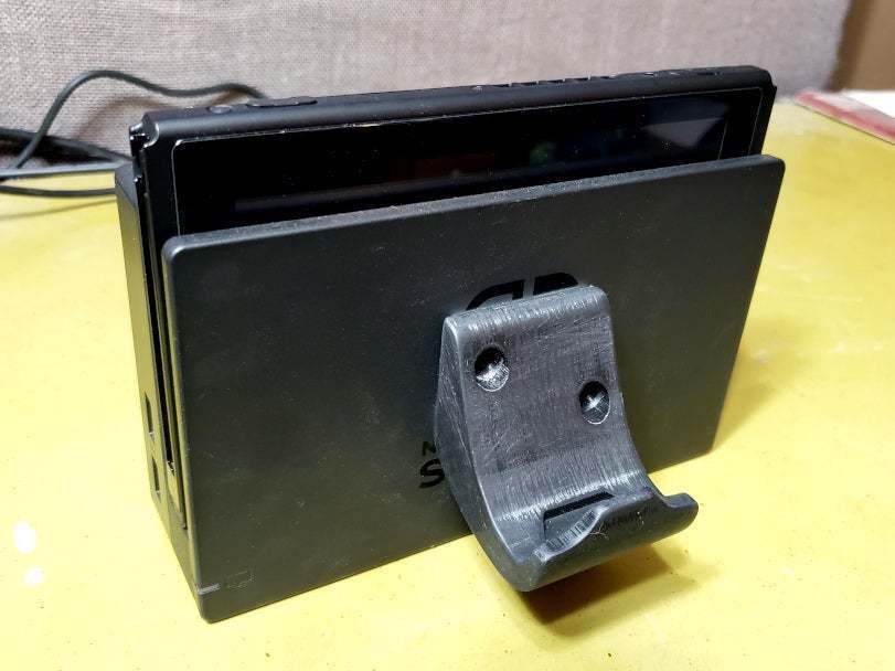 Free STL file Nintendo Switch Pro Controller Mount - Mounts on Wall or ...