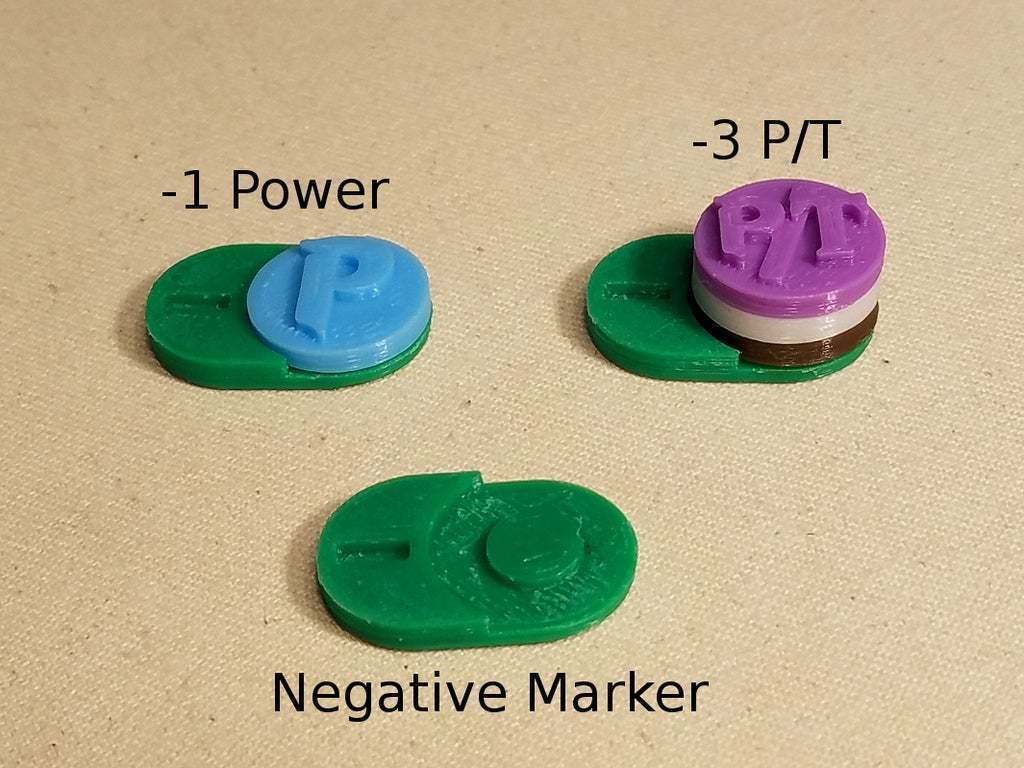 Free STL file Magic: The Gathering Counters, Expansion Pack 1, MtG # ...