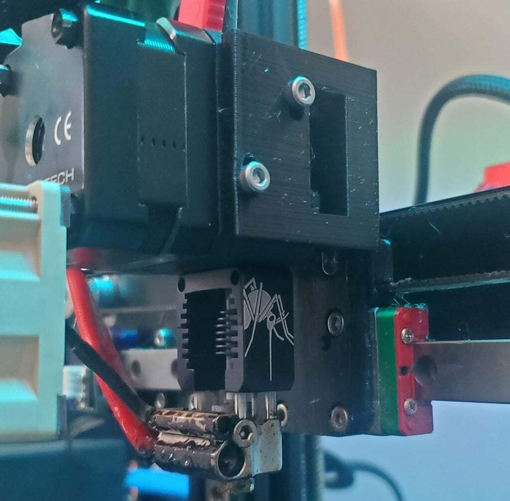 Free STL file Simple LGX Creality Mosquito mounting solution / Cooling ...