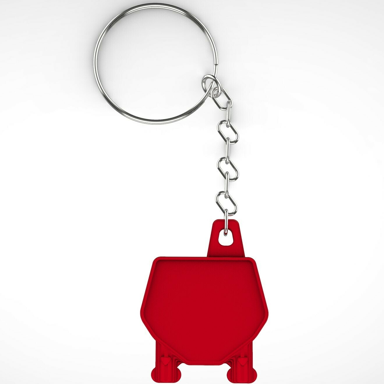 STL file Motocross number plate keychain keychain keyring for sticker 🗝 ...