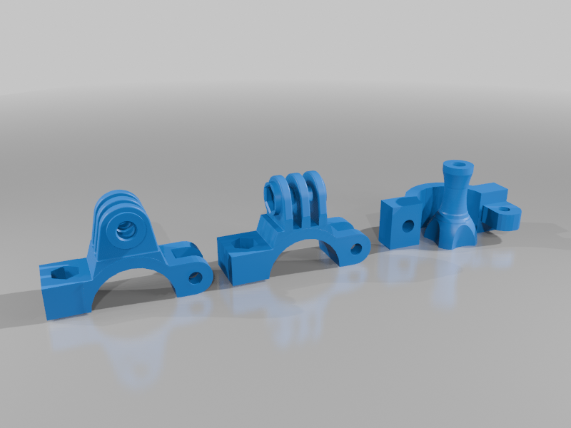 Free 3D file GOPRO BISAGRA TUBO 25 mm TUBE WITH HINGE ⚙️ ・3D printing ...