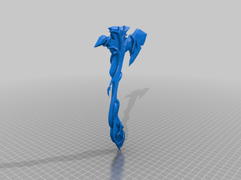 🪓 Gaia's vengeance Melee Valorant・Free STL File for ・Cults