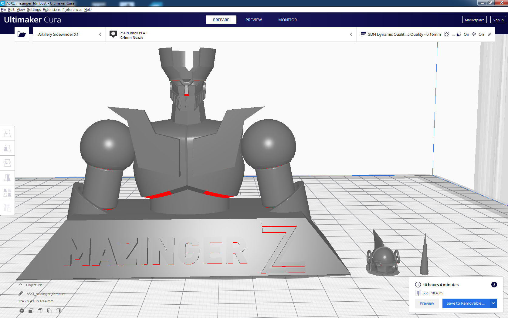 Archivo STL busto Mazinger Z 💬 ・Modelo de impresión 3D para descargar・Cults
