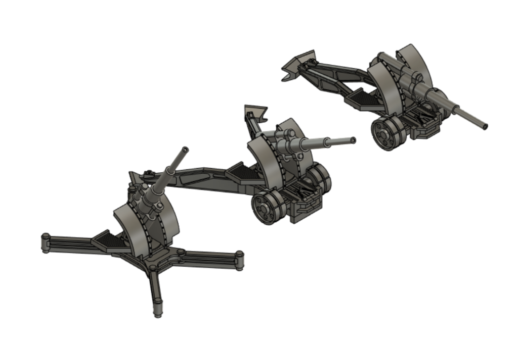 🔫 Epic gun platforms・Free STL File for ・Cults