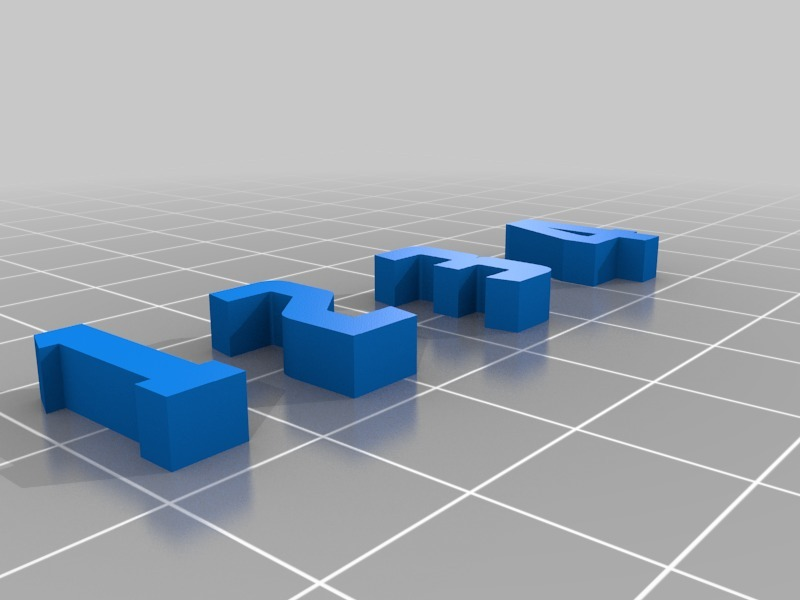 Free 3D file Gate Numbers and Gate Base for tabletop-terrain Gaslands ...