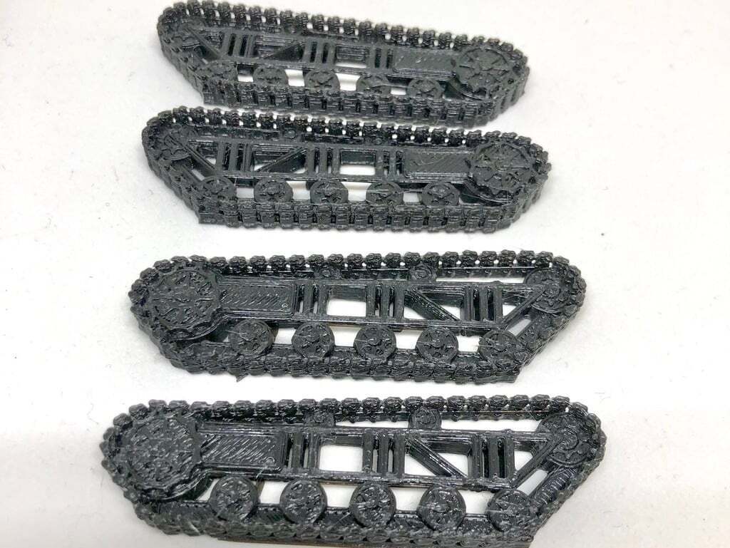 Работа Gaslands - Tank Tread Upgrades с возможностью распечатки в 3D・Cults