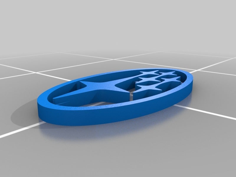 STL-Datei Subaru-Logo kostenlos 🆒 ・Objekt zum Herunterladen und Drucken ...