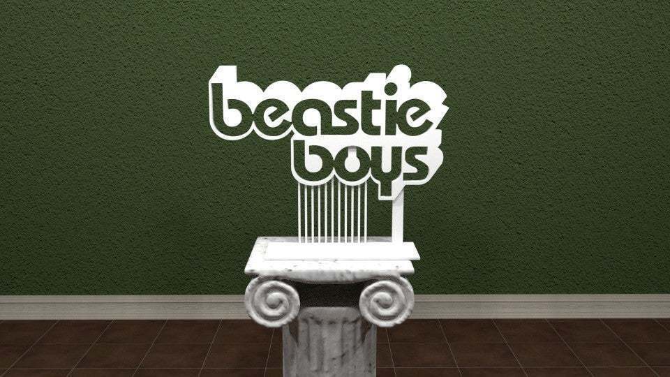 🎵 Beastie Boys Logo・Free STL File for ・Cults