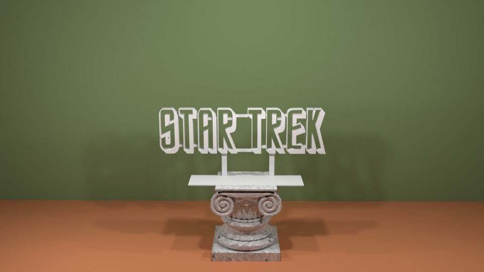 STL file Star Trek Logo ⭐・Design to download and 3D print・Cults