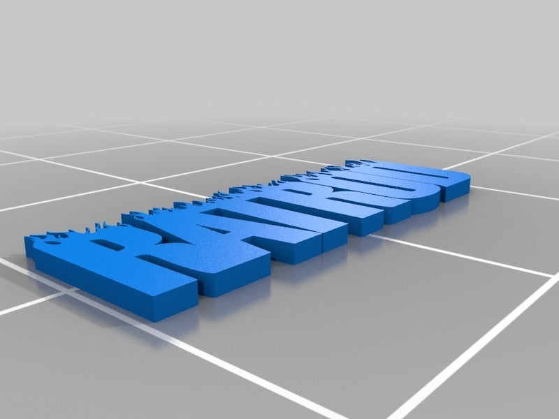 Free STL file Rat Rod Magazine Logo 🐀 ・3D printer design to download・Cults