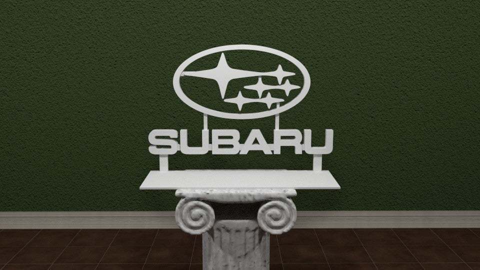 Бесплатный STL файл Логотип Subaru 🚩 ・3D-печатная модель для загрузки・Cults