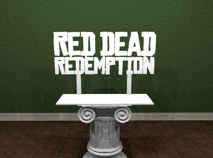 Free STL file Red Dead Redemption Logo 😵 ・3D printing model to download ...