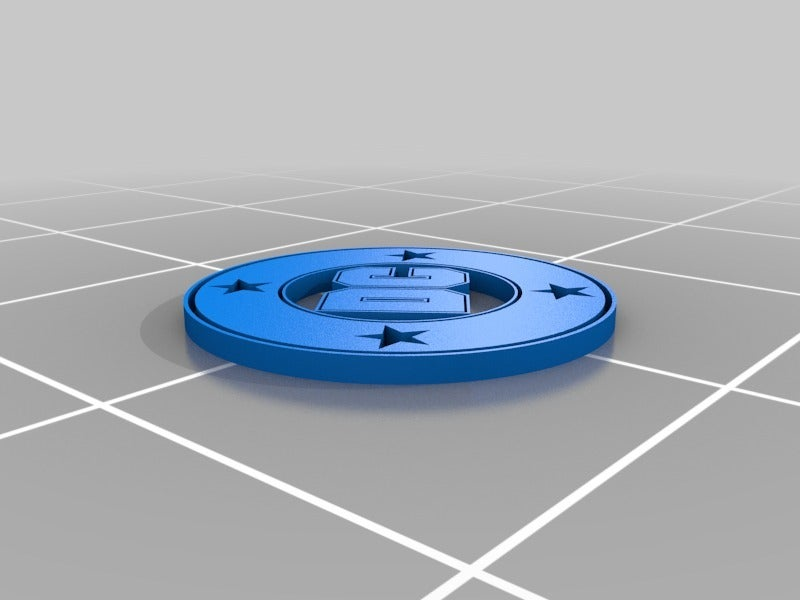Free STL file DC Logo 👾 ・3D printer design to download・Cults