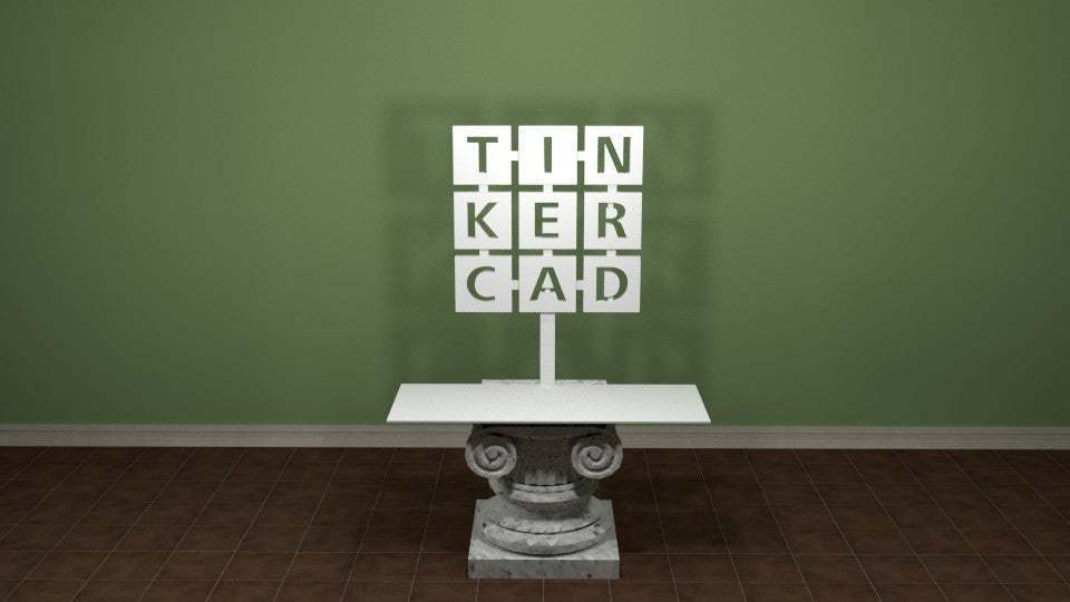🚩 TinkerCad Logo・Archivo STL para ・Cults