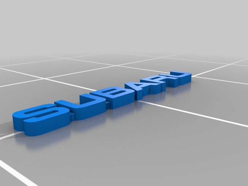 STL-Datei Subaru-Logo kostenlos 🆒 ・Objekt zum Herunterladen und Drucken ...