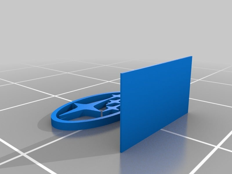 Бесплатный STL файл Логотип Subaru 🚩 ・3D-печатная модель для загрузки・Cults