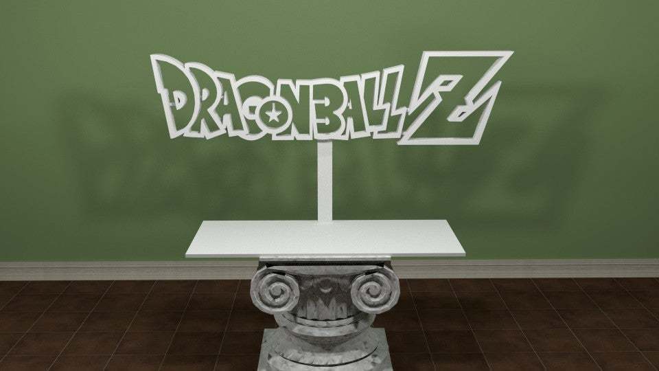 🐉 Dragon Ball Z Logo・ STL File for ・Cults