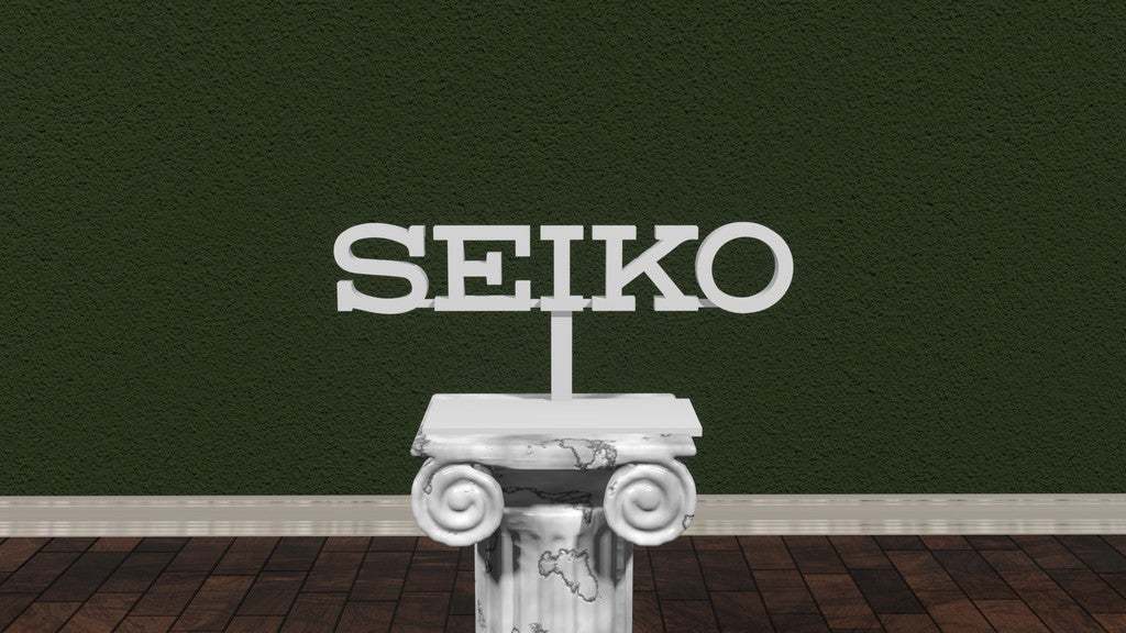 Free STL file Seiko Logo. ⌚ ・Template to download and 3D print・Cults
