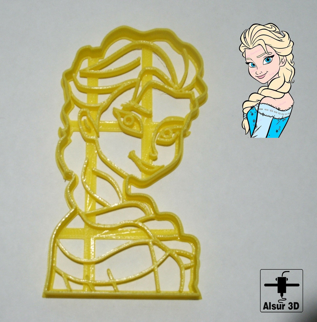 Free STL file Frozen cutter 🏠 ・3D printer model to download・Cults