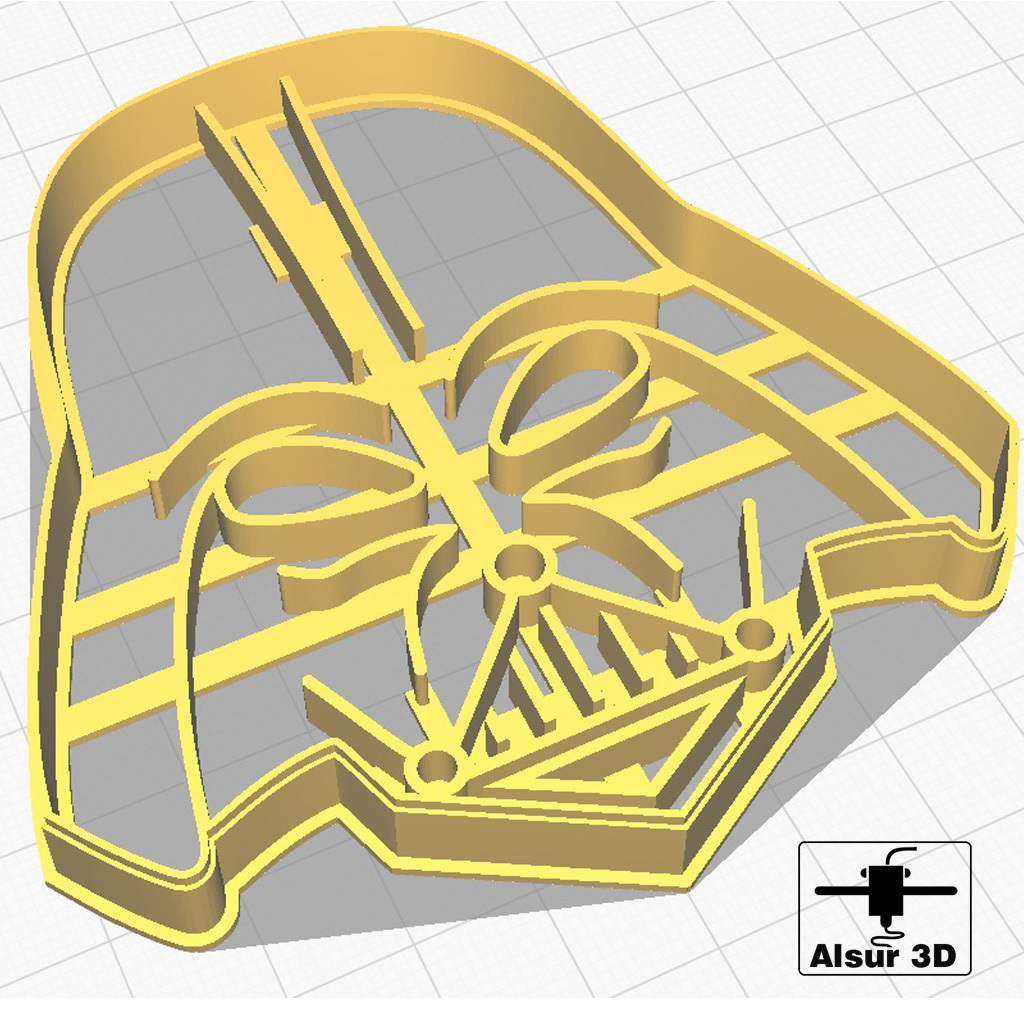 ⭐ Star Wars cutters - cookie cutter・Free STL File for ・Cults