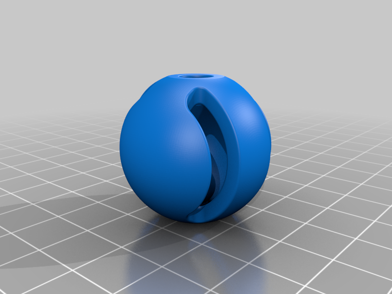 🐱 Cat toy ball (with sound bell / Print in place)・Free STL File for 3D ...