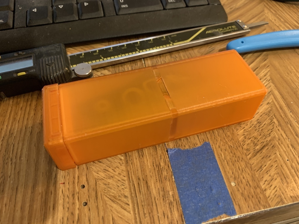 🎣 Fishing Lure Box with Lid・ 3D File for ・Cults