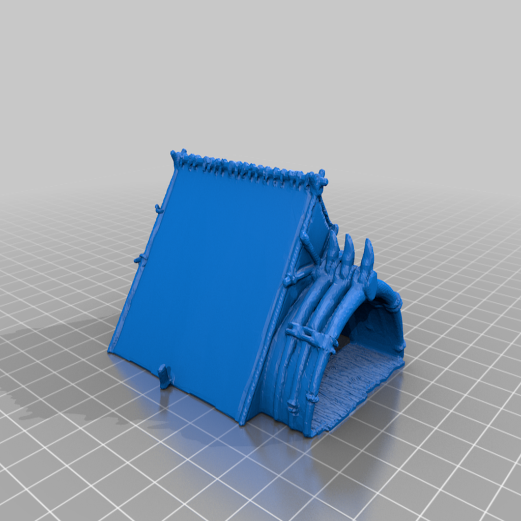 ⛺ Hunter's Tent for 28mm miniatures gaming・Free STL File for ・Cults