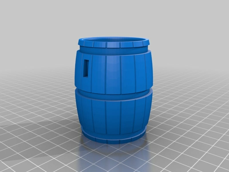 🍹 Captain Morgan Barrel Shot・Free STL File for ・Cults