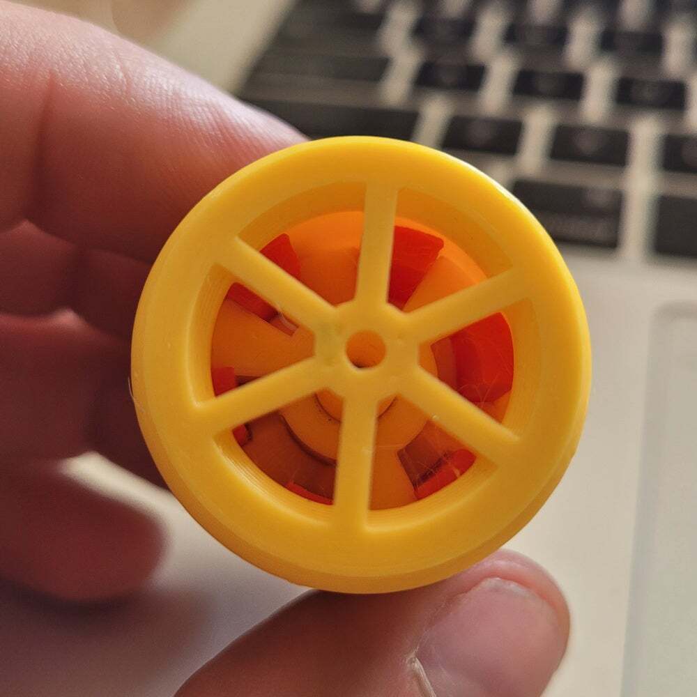 👌 Super Momentary, Super Clicky Fidget Button (Remix)・Free STL File for ・Cults