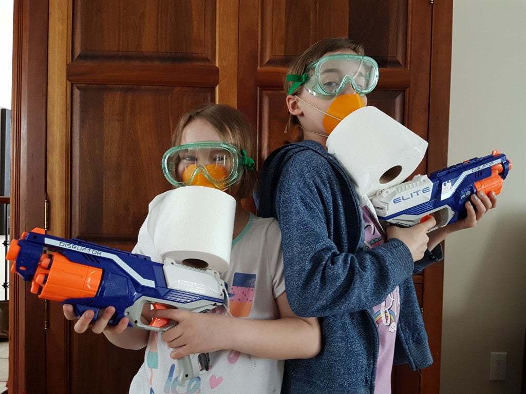STL-Datei Coronavirus Toilet Paper Mask for Kids kostenlos 🚽 ・3D ...