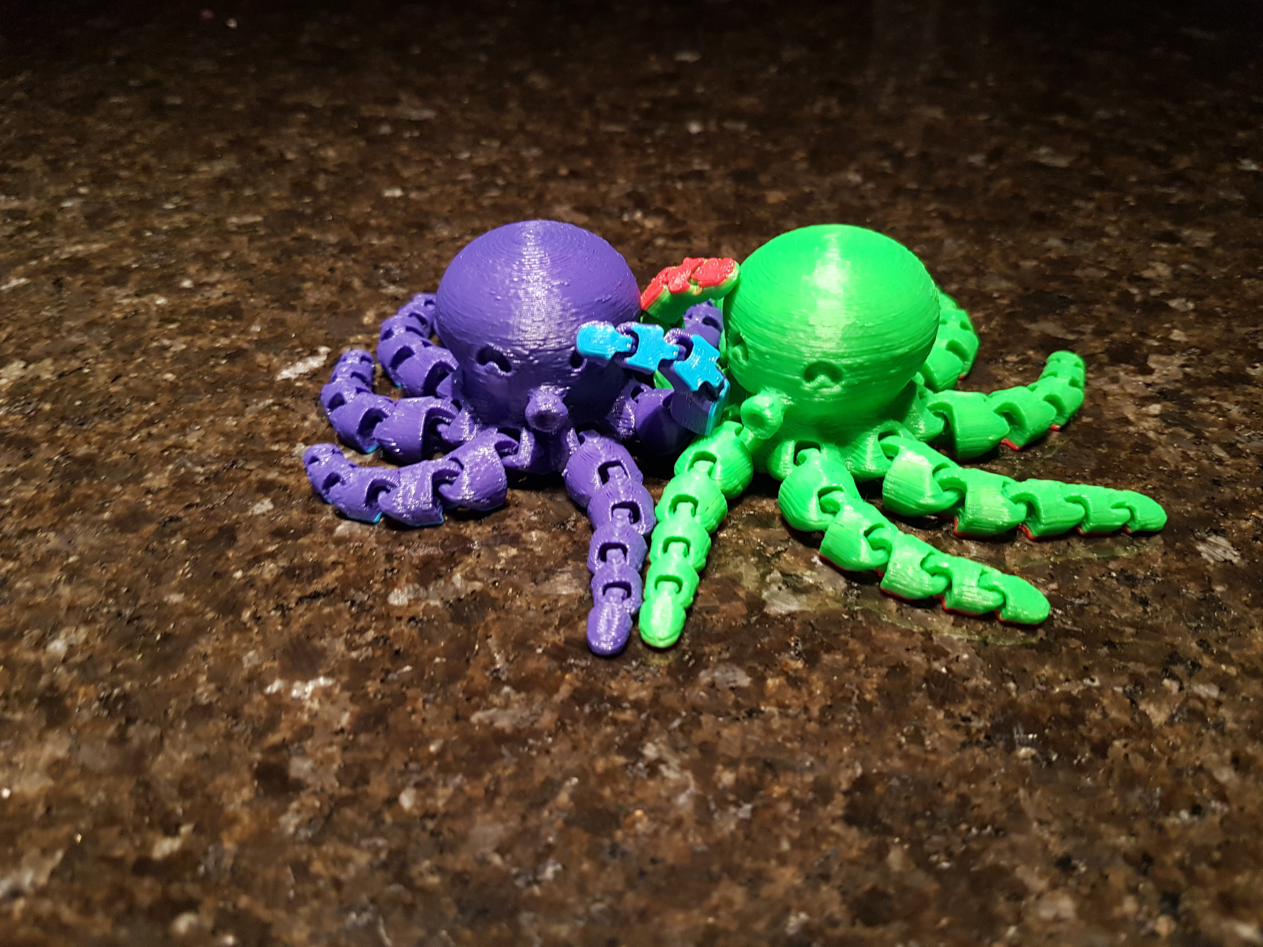 3D printable Cute Mini Octopus・Cults