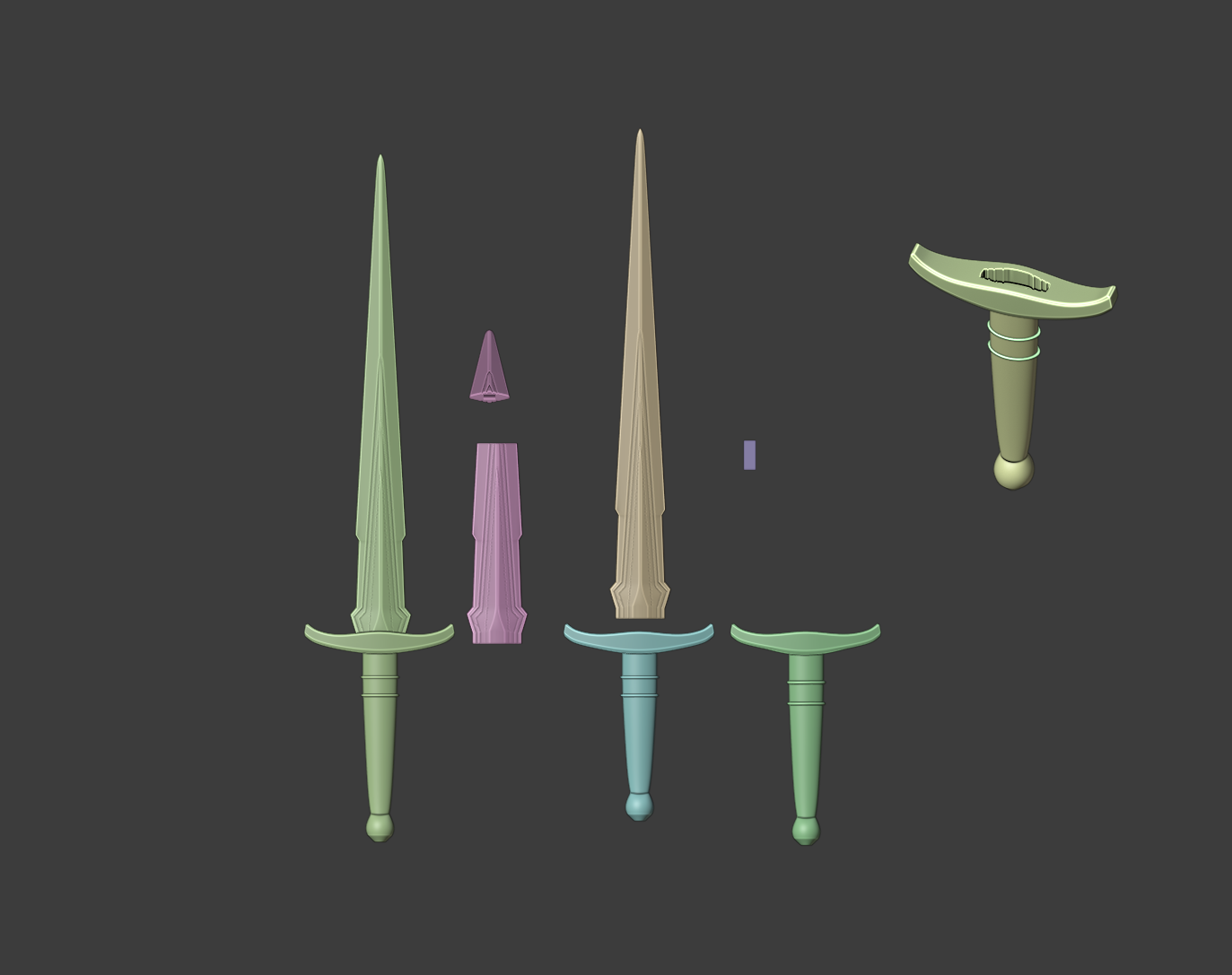 🗡️ Loki's dagger - 2021 TV series・ STL File for ・Cults