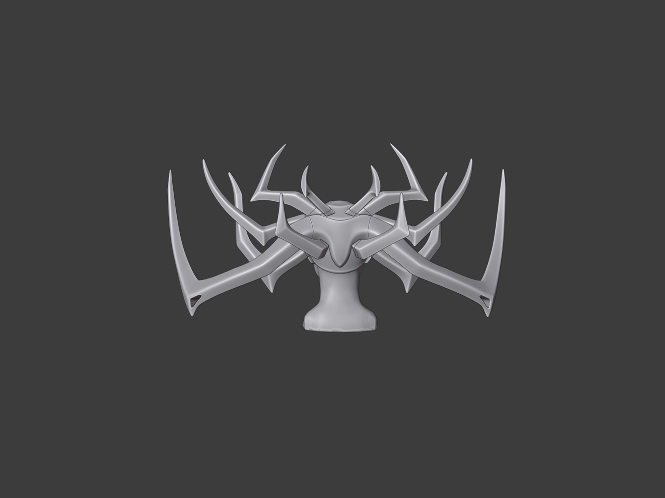 🪖 Thor Ragnarok Hela helmet / headdress・ STL File for ・Cults