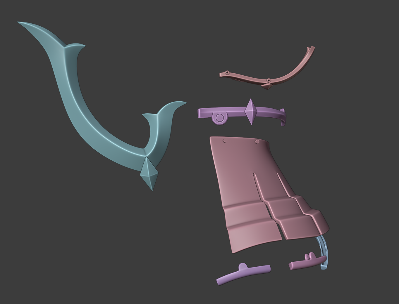 3D file Raiden Shogun Boss Crown - 3D STL 👑 ・3D printable model to ...