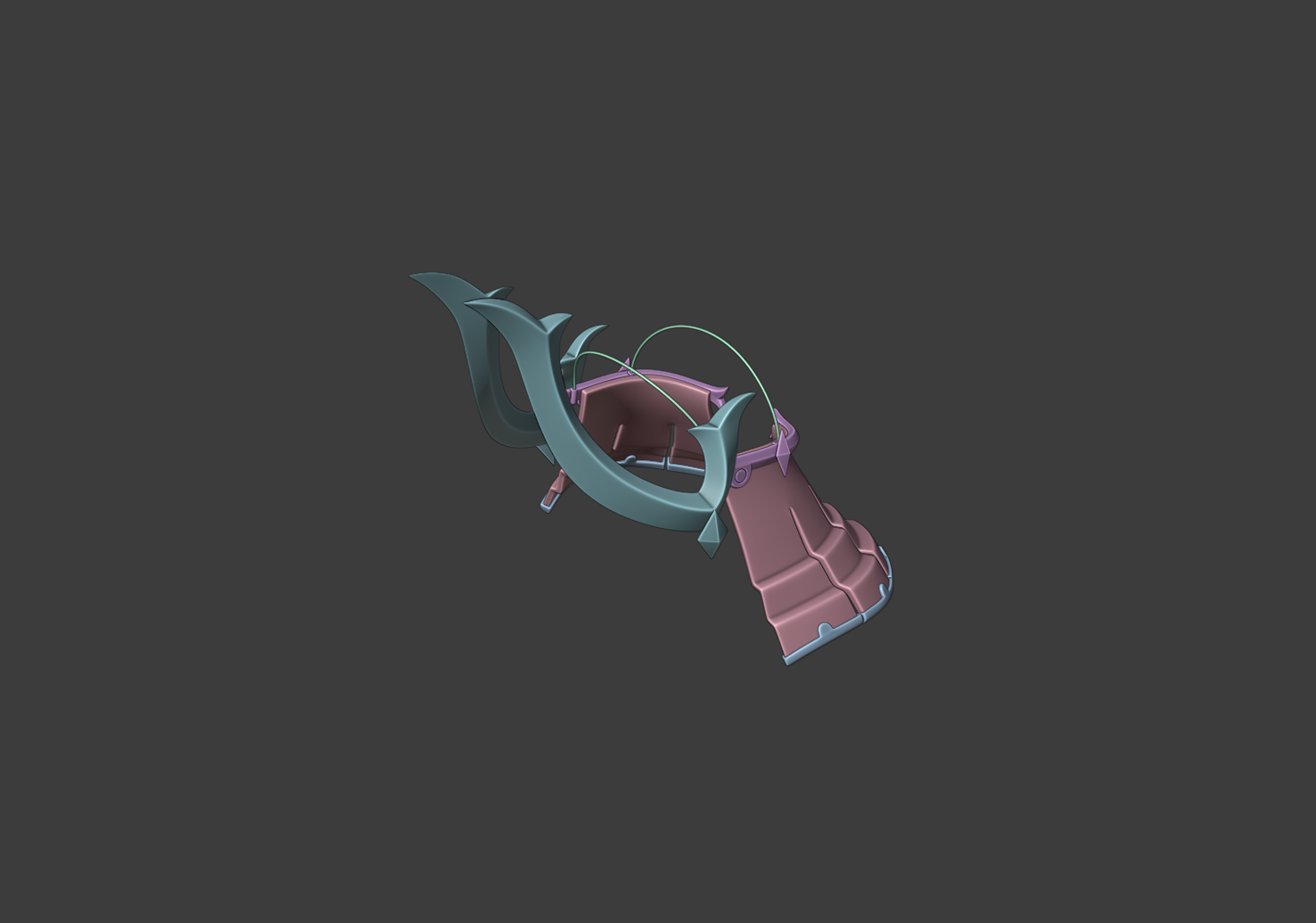 3D file Raiden Shogun Boss Crown - 3D STL 👑 ・3D printable model to ...