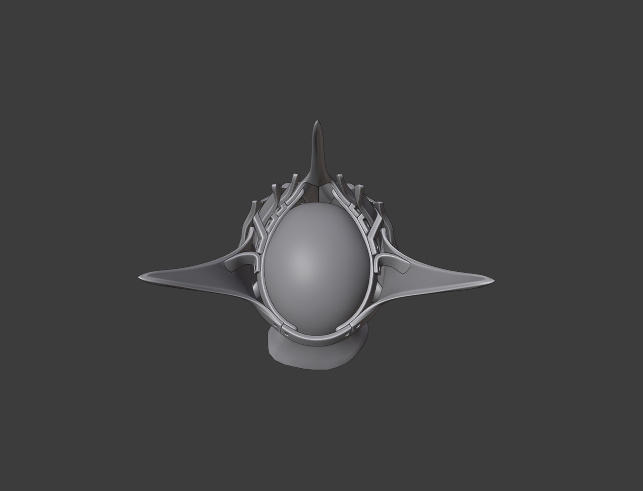 👄 Mouth of Seuron Helmet - fully modular・ 3D File for 3D printing・Cults